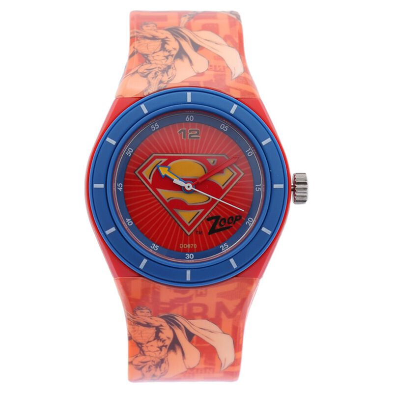 Buy Online Zoop By Titan Quartz Analog Red Dial PU Strap Watch for Kids ...
