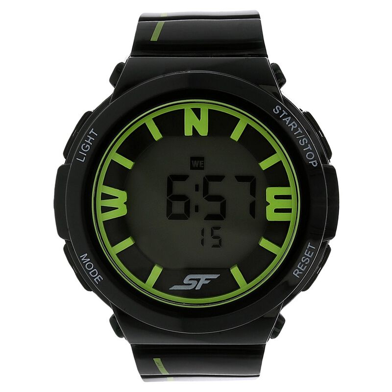 Buy Online SF Digital Dial Plastic Strap Women Watch - nl87016pp05 | Titan