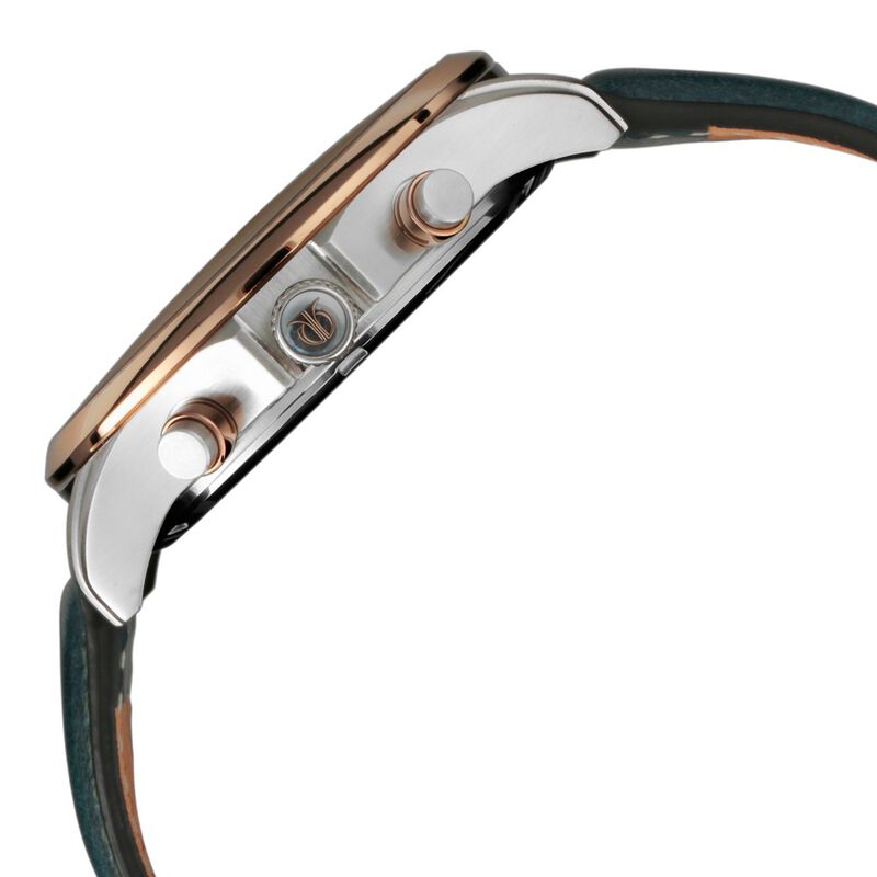 Buy Online Titan Maritime White Dial Chronograph Leather Strap Watch ...