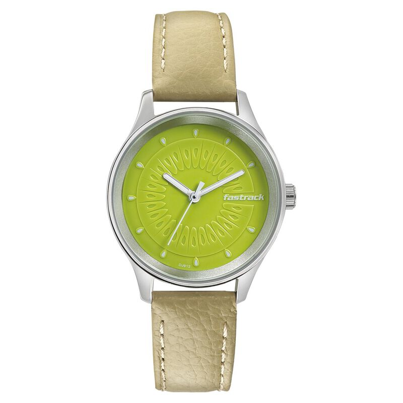 Buy Online Fastrack Girls Instant Fashion Pop: Fluorescent Green Dial ...