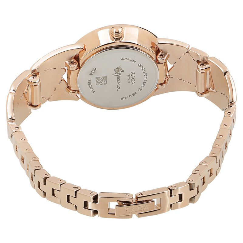 Buy Online Titan Raga Espana Mother of Pearl Dial Women Watch With ...