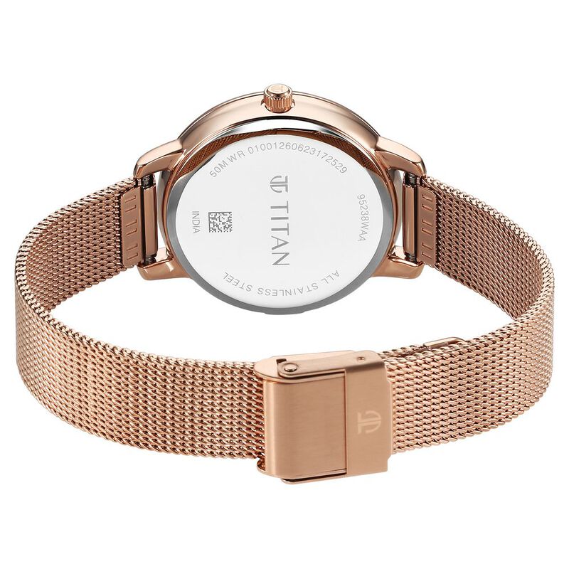 Buy Online Titan Purple Style Up Quartz Analog Mother Of Pearl Dial ...