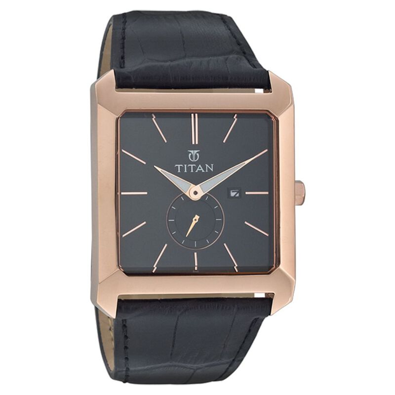 Buy Online Titan Quartz Analog Black Dial Watch For Men Nb9349wl01j Titan