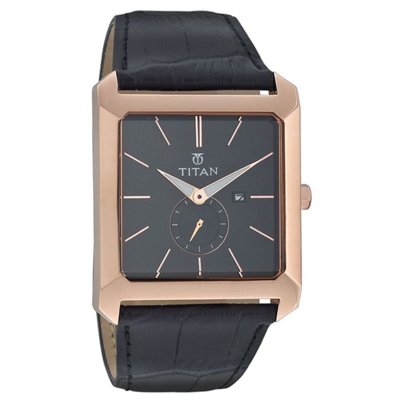 Buy Online Titan Quartz Analog Black Dial Watch For Men Nb9349wl01j Titan