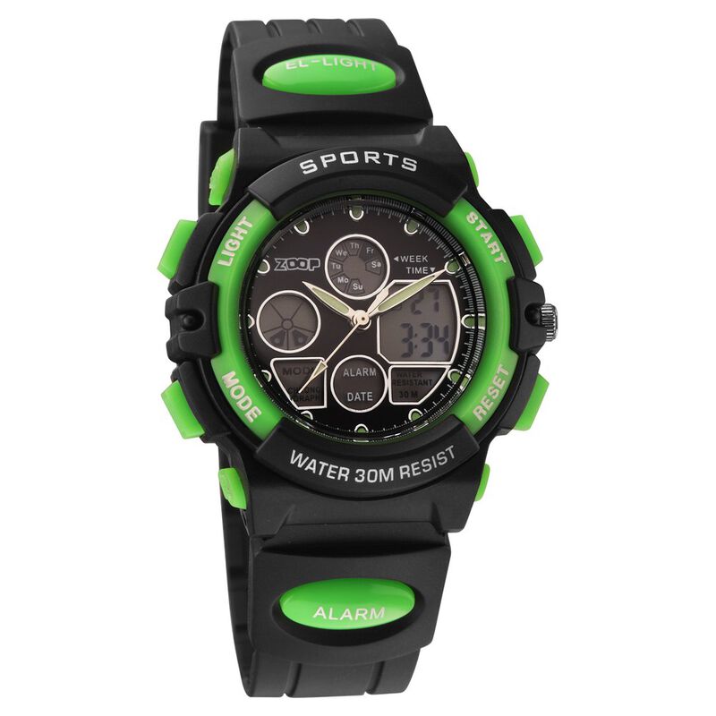 Buy Online Zoop By Titan AnaDigi Quartz Analog Digital Black Dial ...