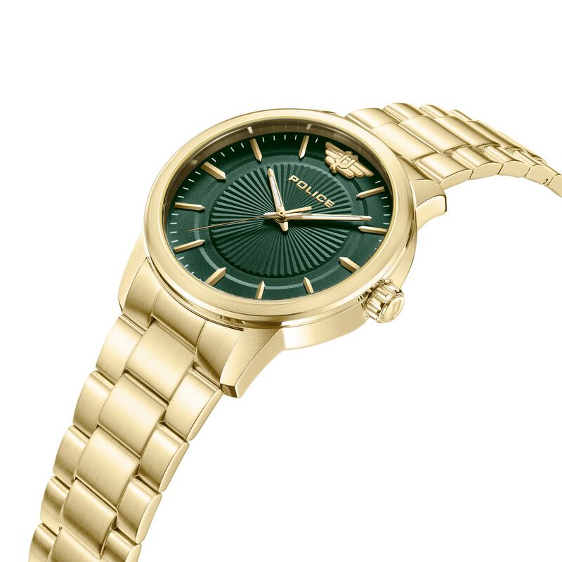 Buy Online Police Green Dial Quartz Analog Watch for Men ...