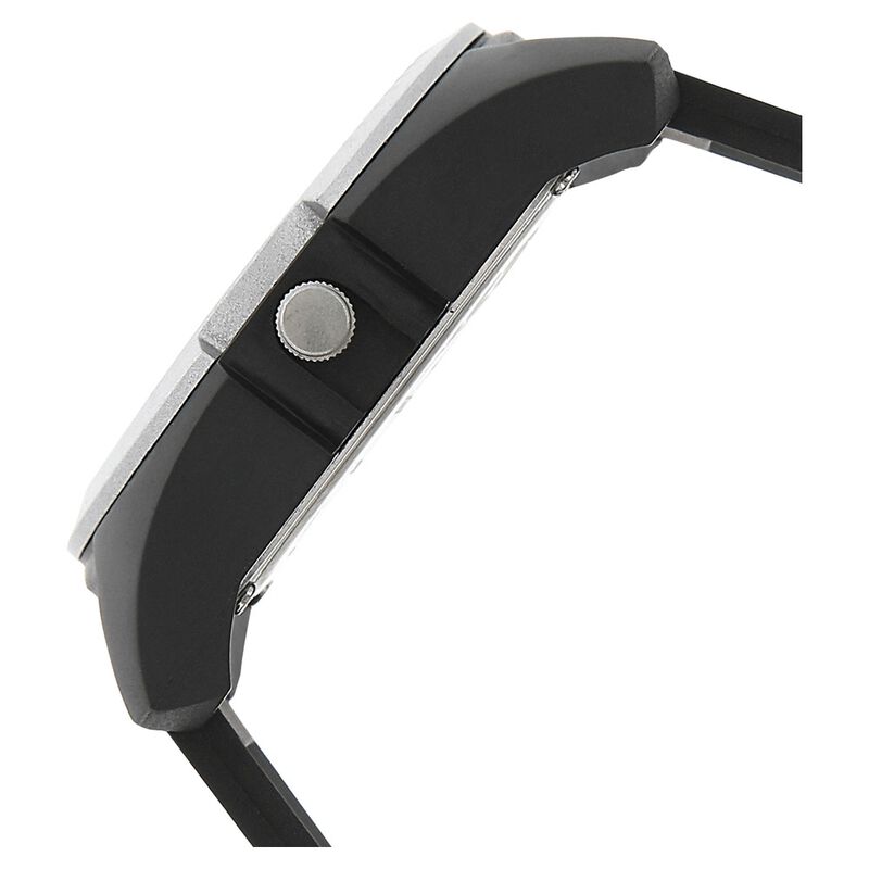 Buy Online Fastrack Bare Basics Quartz Analog White Dial Plastic Strap ...