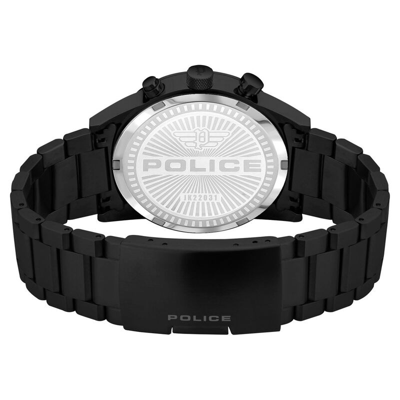 Buy Online Police Black Dial Black Strap Multifunction Watch for Men ...