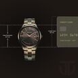 Buy Online Titan Clasique Slim Quartz Analog with Date Brown Dial With ...