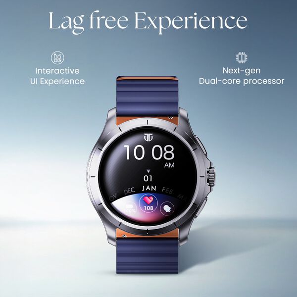 Buy Online Titan Evoke Smartwatch 1.32" inch AMOLED Display with AOD ...