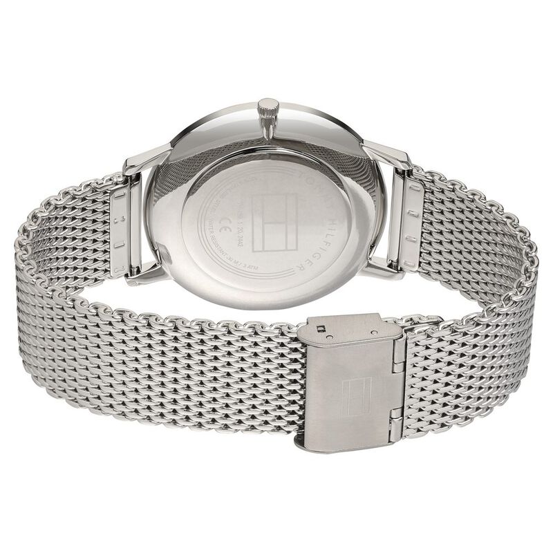 Buy Online Tommy Hilfiger Quartz Analog Grey Dial Stainless Steel Strap ...