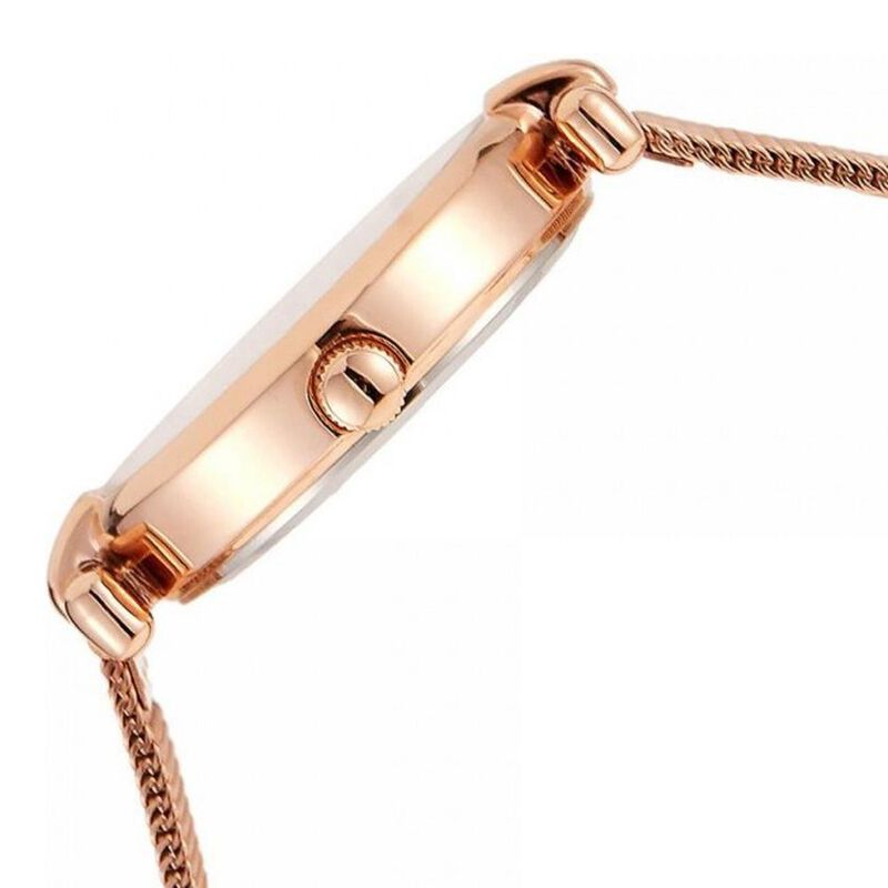 Buy Online Anne Klein Quartz Analog White Dial Stainless Steel Strap ...