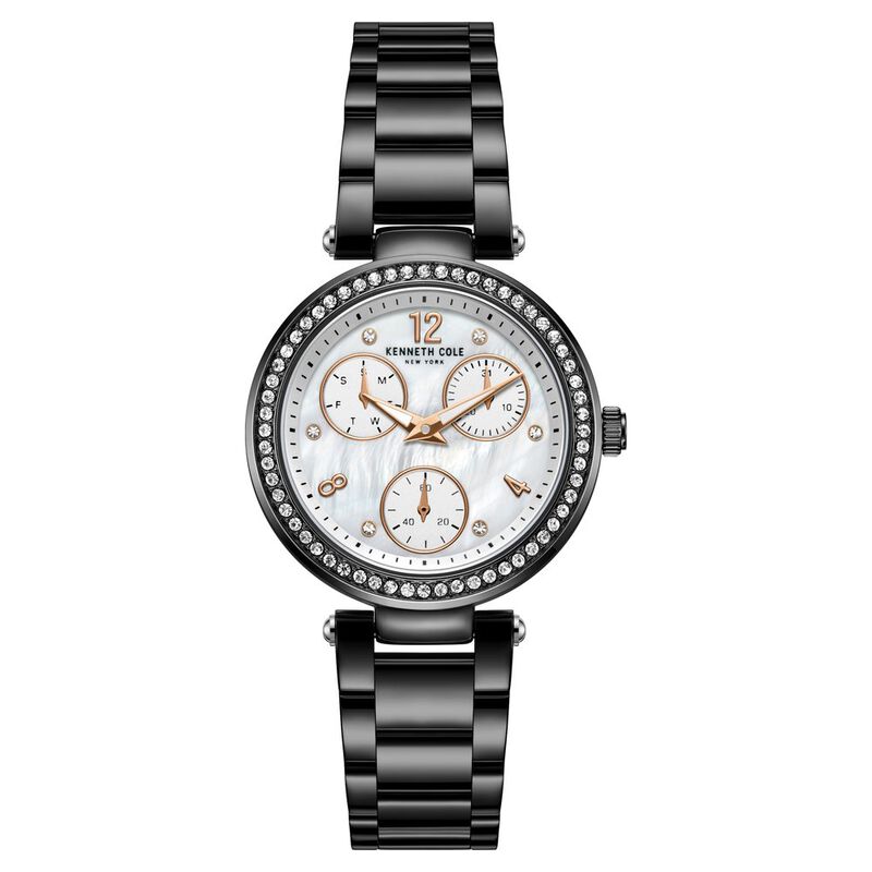 Buy Online Kenneth Cole Quartz Multifunction Mother Of Pearl Dial