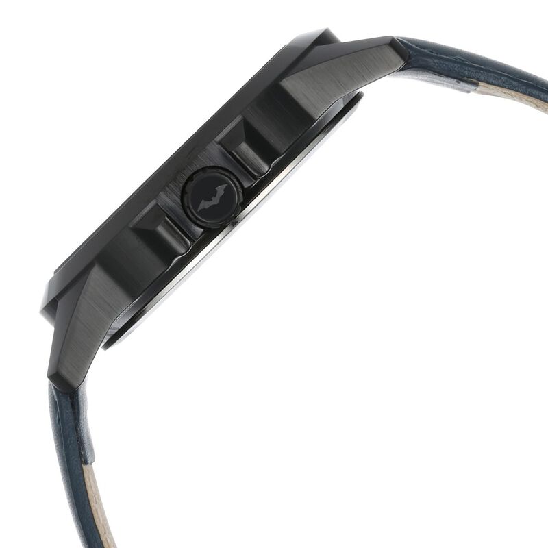 Buy Online Fastrack Batman Quartz Analog Blue Dial Leather Strap Watch ...