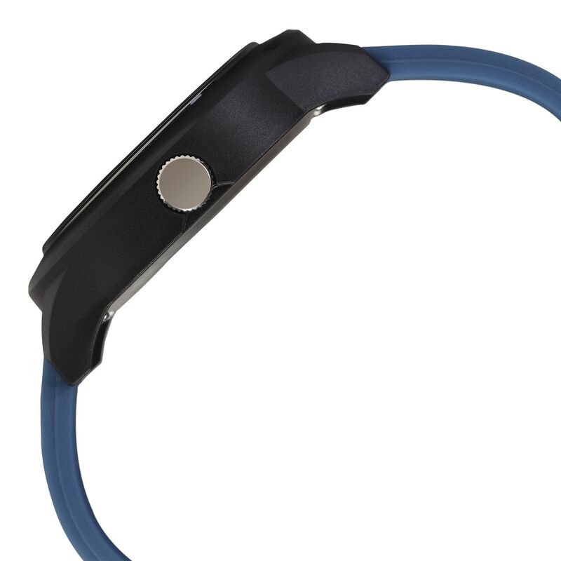 Fastrack Quartz Analog Black Dial Silicone Strap Watch for Unisex