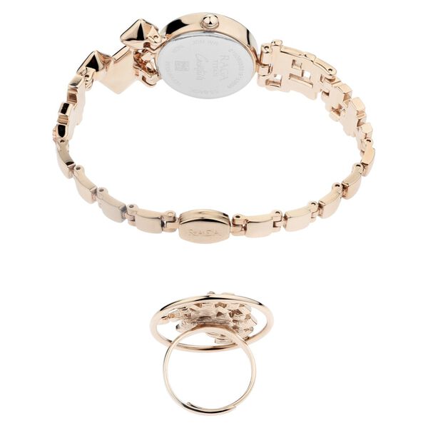 Buy Online Titan Raga Cocktails Mother of Pearl Dial Women Watch With ...