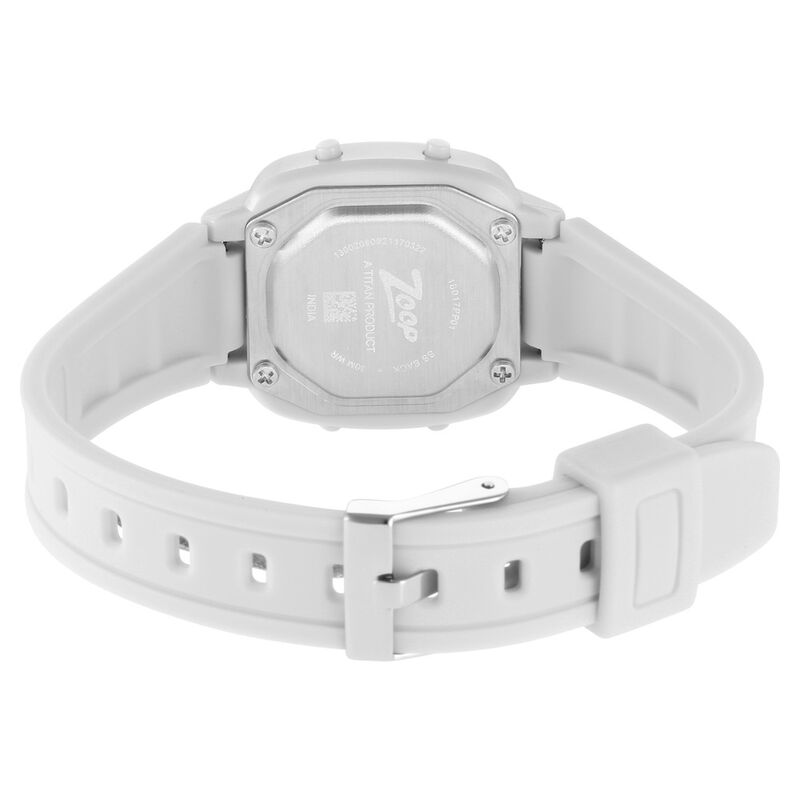 Buy Online Zoop By Titan Digital White Dial Plastic Strap Watch for ...