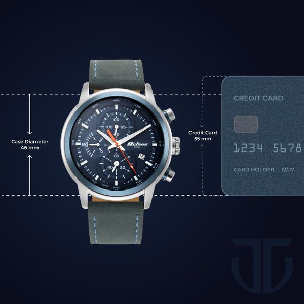 Buy Online Titan Octane Blue Dial Chronograph Watch for Men ...