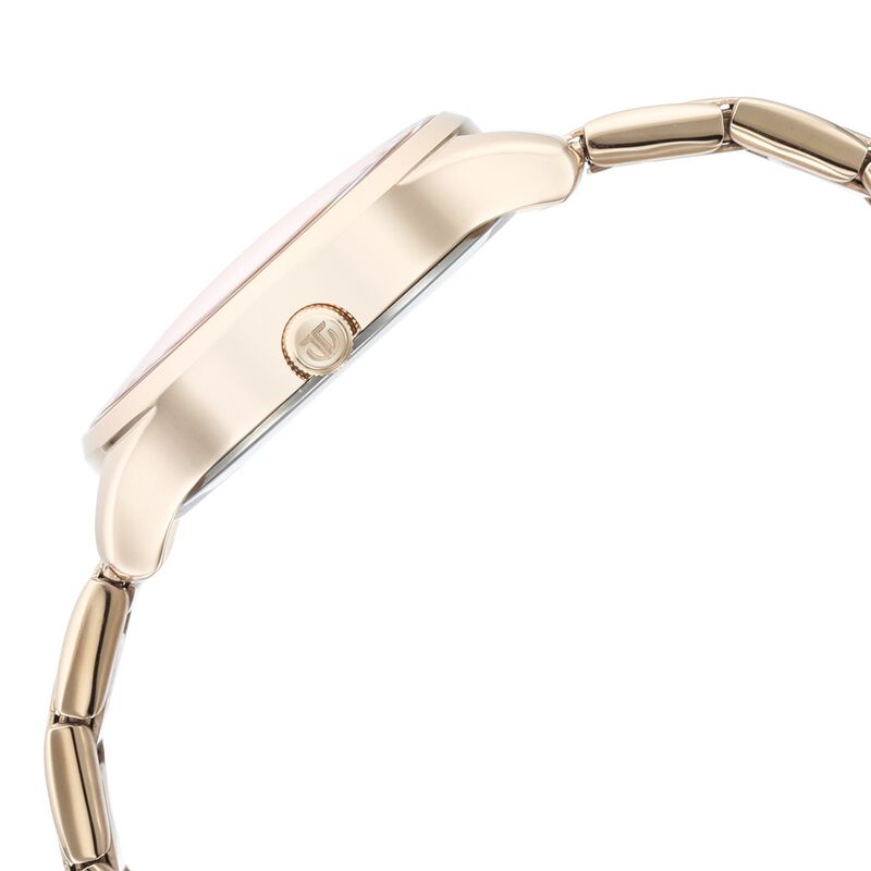 Buy Online Titan Wander Pink Dial Analog Stainless Steel Strap Watch ...