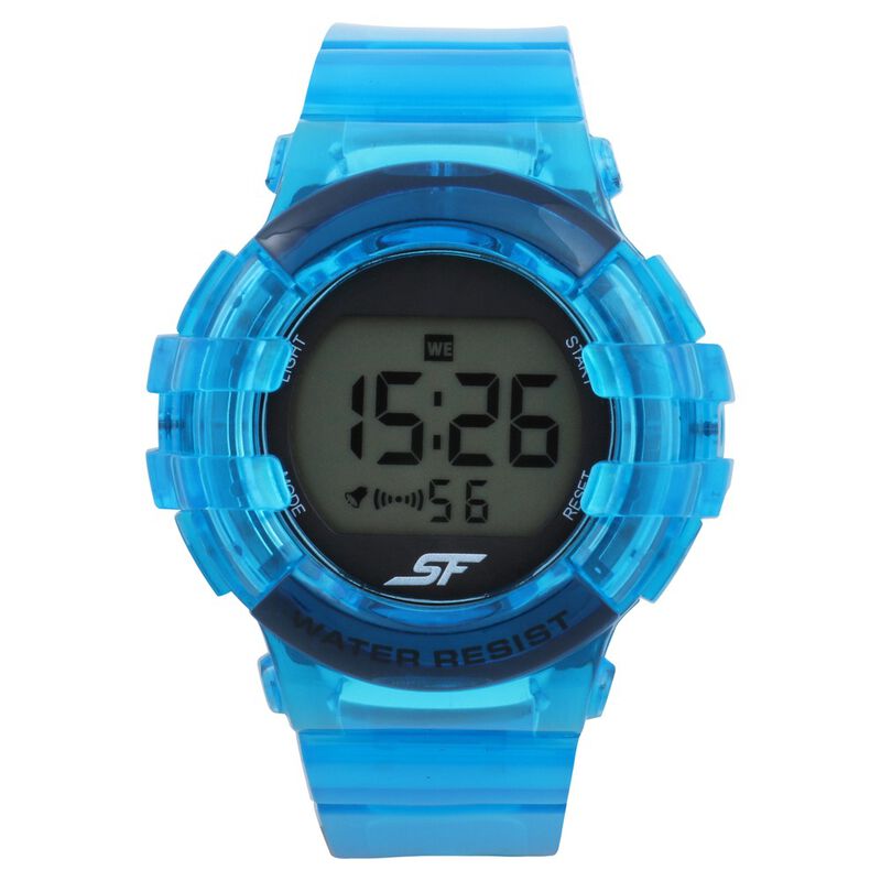 Buy Online SF Digital Dial Plastic Strap Women Watch - 87017pp03 | Titan