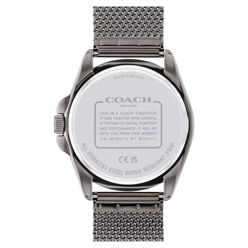 Buy Online Coach Quartz Analog Green Dial Stainless Steel Strap Watch ...