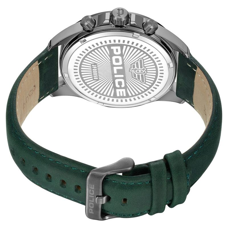 Buy Online Police Green Dial Quartz Multifunction Watch for Men ...