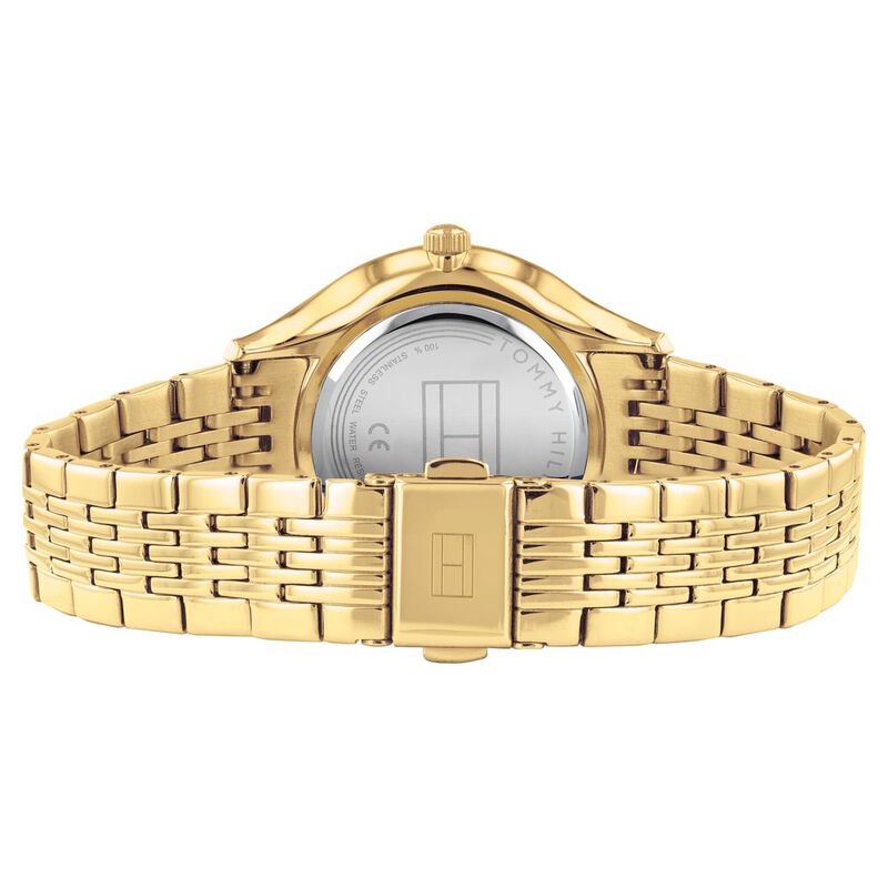Buy Online Tommy Hilfiger Quartz Analog Silver Dial Stainless Steel ...