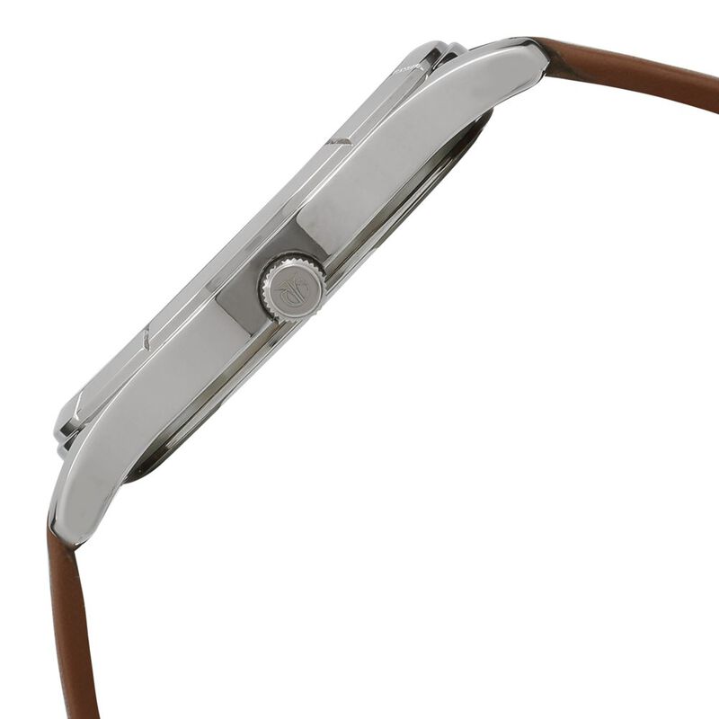 Buy Online Titan On Trend White Dial Analog with Day and Date Leather ...