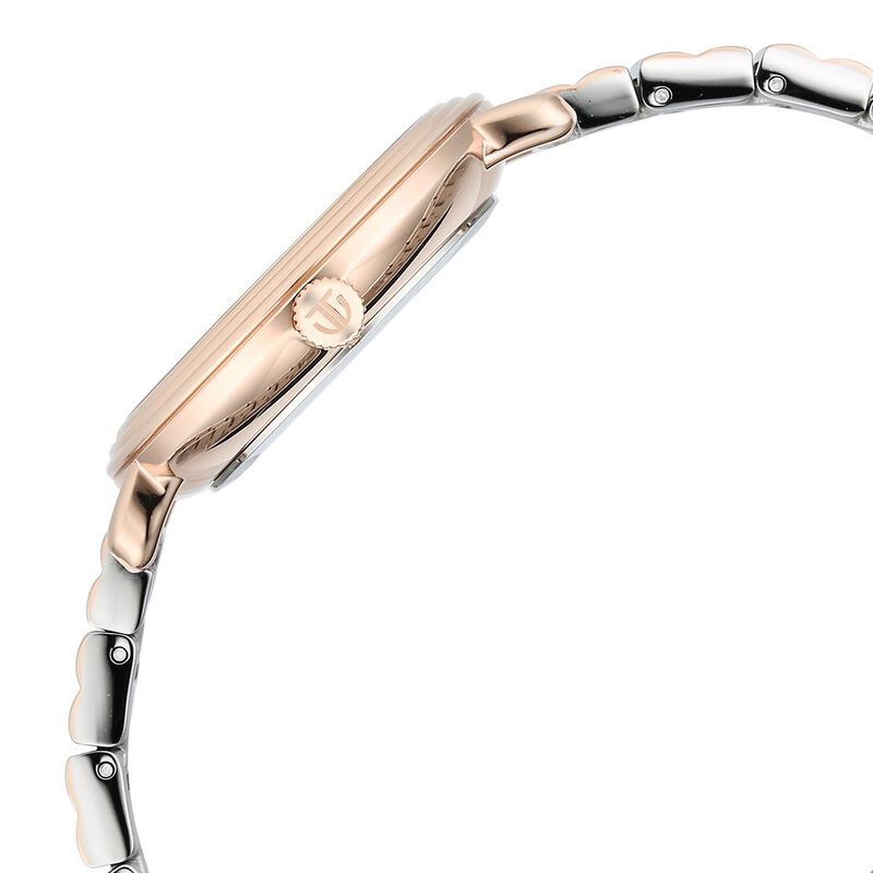 Buy Online Titan Aura Quartz Analog Silver Dial Stainless Steel Strap ...