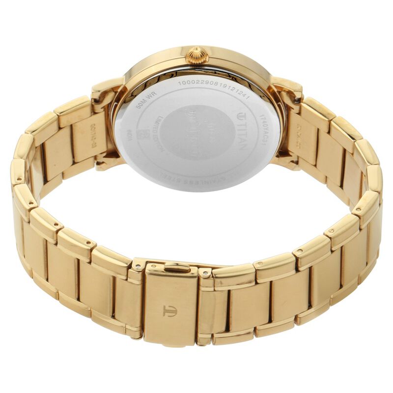 Buy Online Titan Namma Tamil Nadu Off White Dial Analog Stainless Steel ...