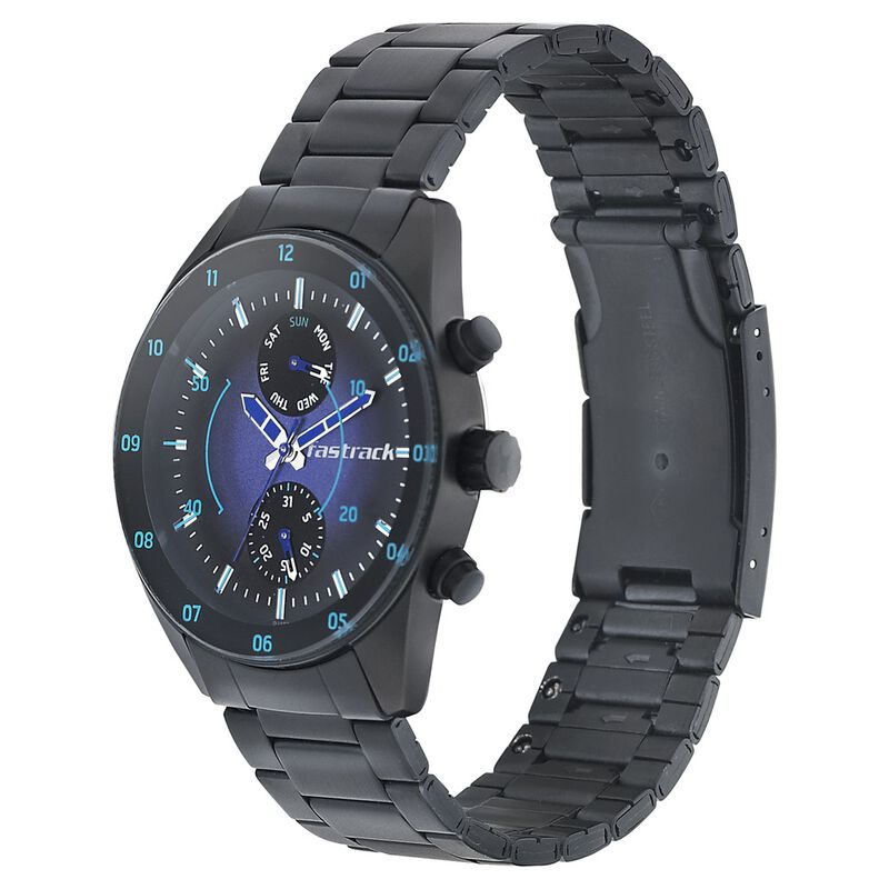 Buy Online Fastrack Space Rover Quartz Multifunction Purple Dial ...