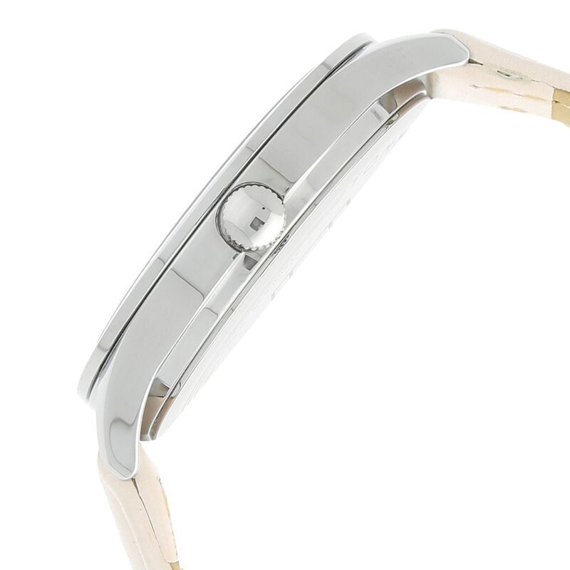 Buy Online Tommy Hilfiger Quartz Analog Silver Dial Leather Strap Watch ...