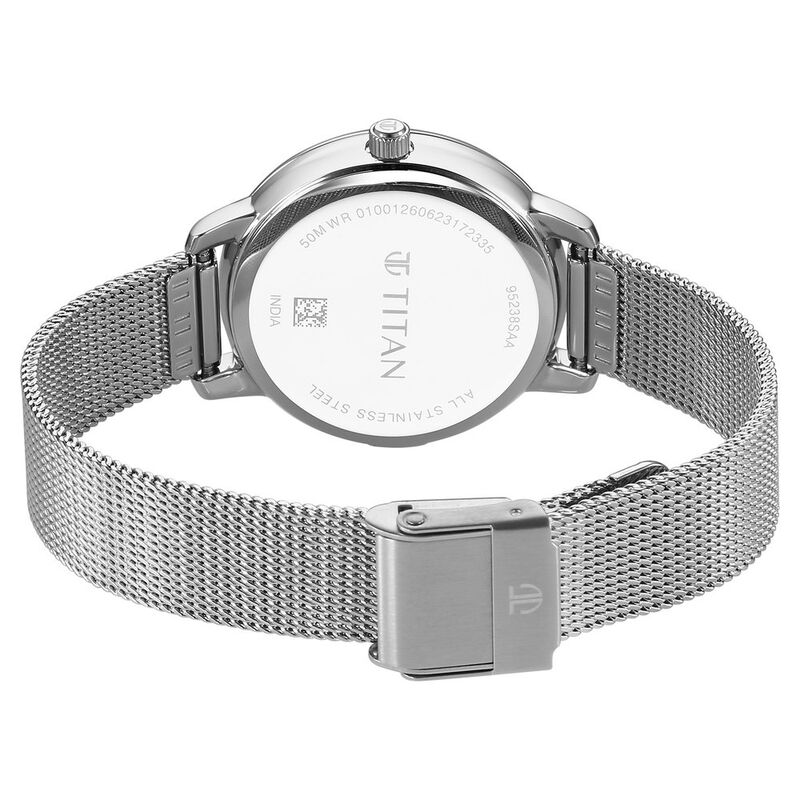 Buy Online Titan Purple Style Up Quartz Analog Mother Of Pearl Dial ...