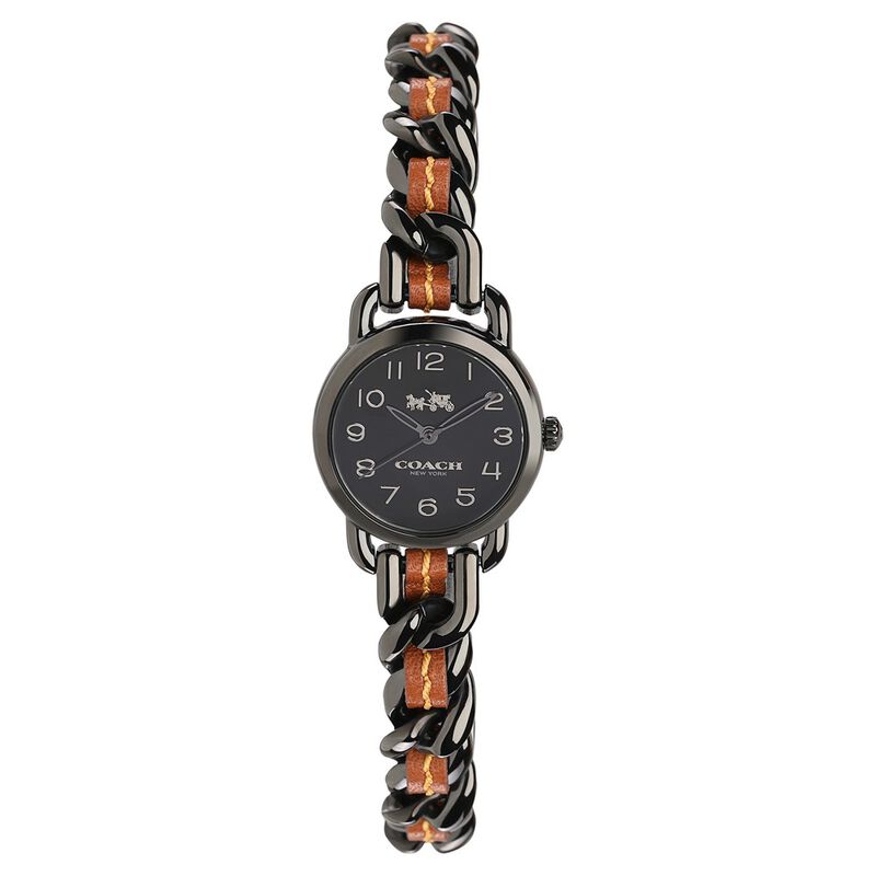 Buy Online Coach Quartz Analog Black Dial Watch for Women ...