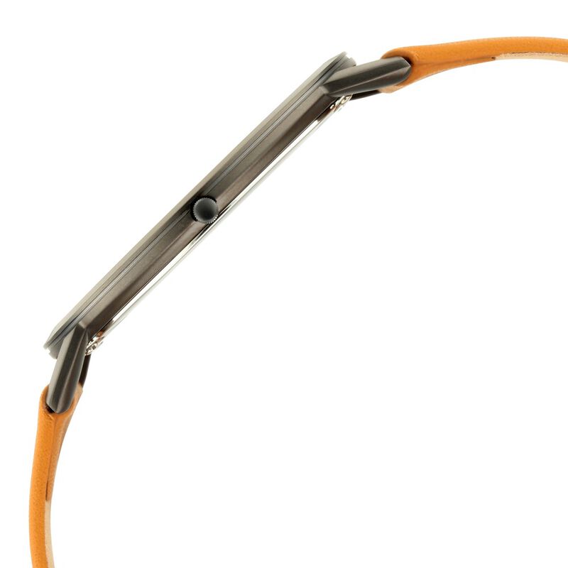 Buy Online Titan Edge Beige Dial Analog Leather Strap watch for Men ...