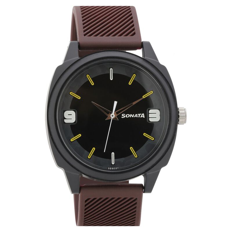 Buy Online Camo Multicoloured Dial Plastic Strap Watch for Men ...