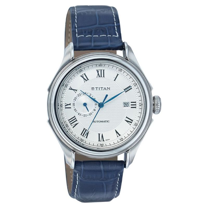 Buy Online Titan Quartz Multifunction Silver Dial Watch for Men ...