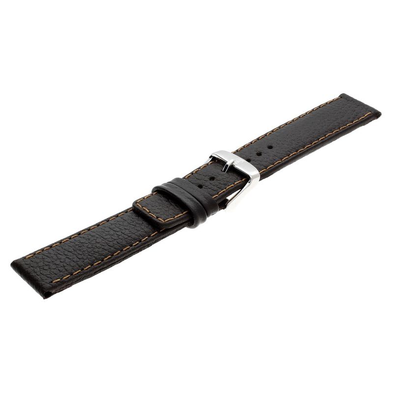 Buy Online 20 mm Brown Genuine Leather Straps for Men - nf1910271020s ...