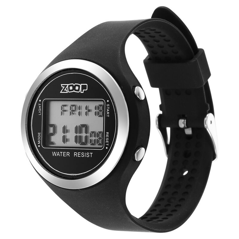 Buy Online Zoop By Titan Digital Dial Unisex Watch With Silicone Strap ...
