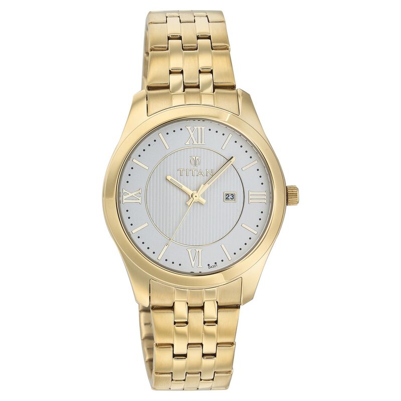 Buy Online Titan Quartz Analog with Date White Dial Watch for Men ...