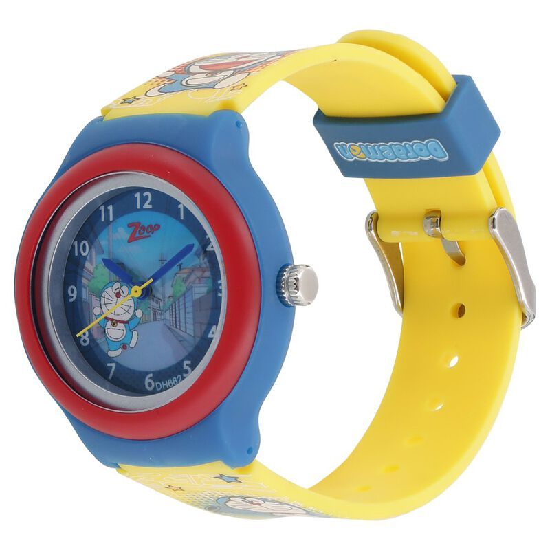 Buy Online Zoop By Titan Quartz Analog Blue Dial PU Strap Watch for ...