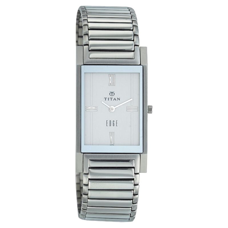 Buy Online Titan Quartz Analog Silver Dial Watch for Men - nc1481sm01 ...
