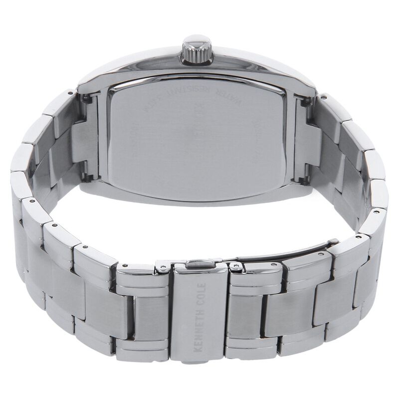 Buy Online Kenneth Cole Quartz Analog Blue Dial Stainless Steel Strap ...