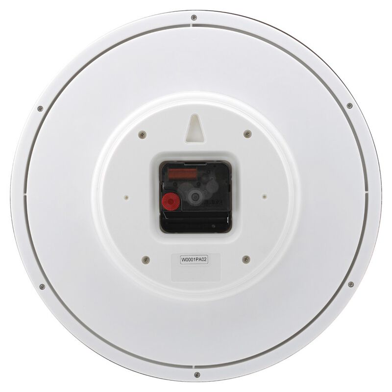 Buy Online Titan Classic White Metallic Finish Wall Clock with Silent ...