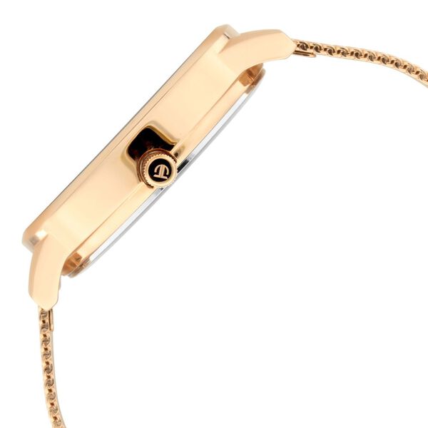 Buy Online Titan Sparkle Rose Gold Dial Quartz Analog Metal Strap Watch ...