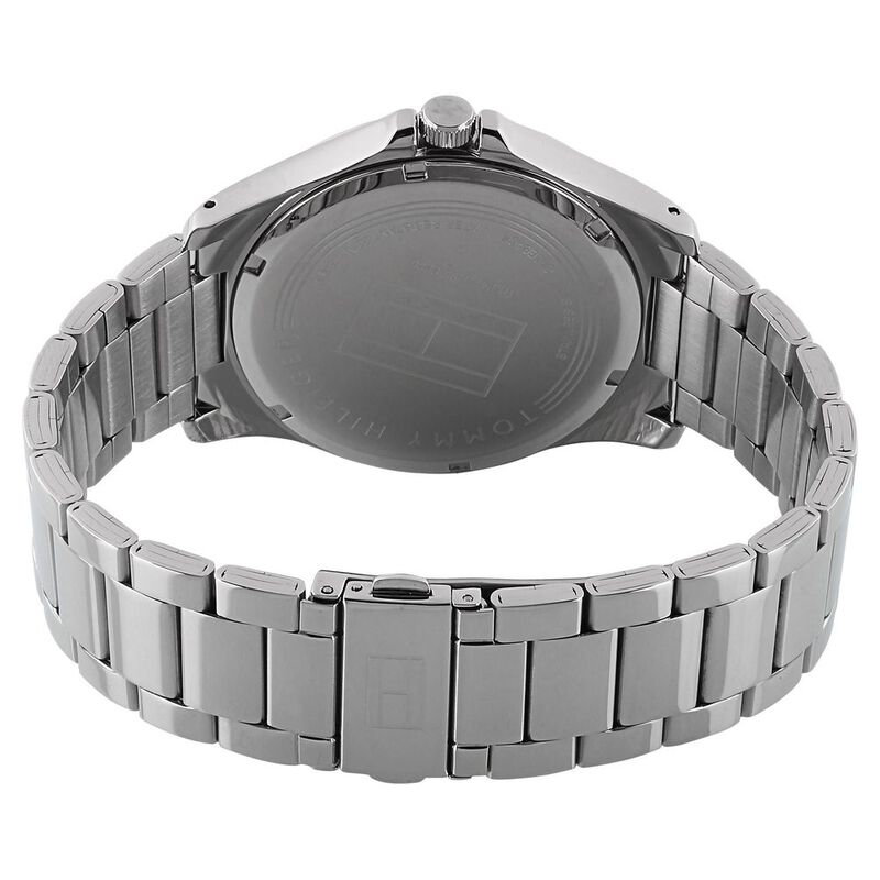 Buy Online Tommy Hilfiger Quartz Analog Blue Dial Metal Strap Watch for ...