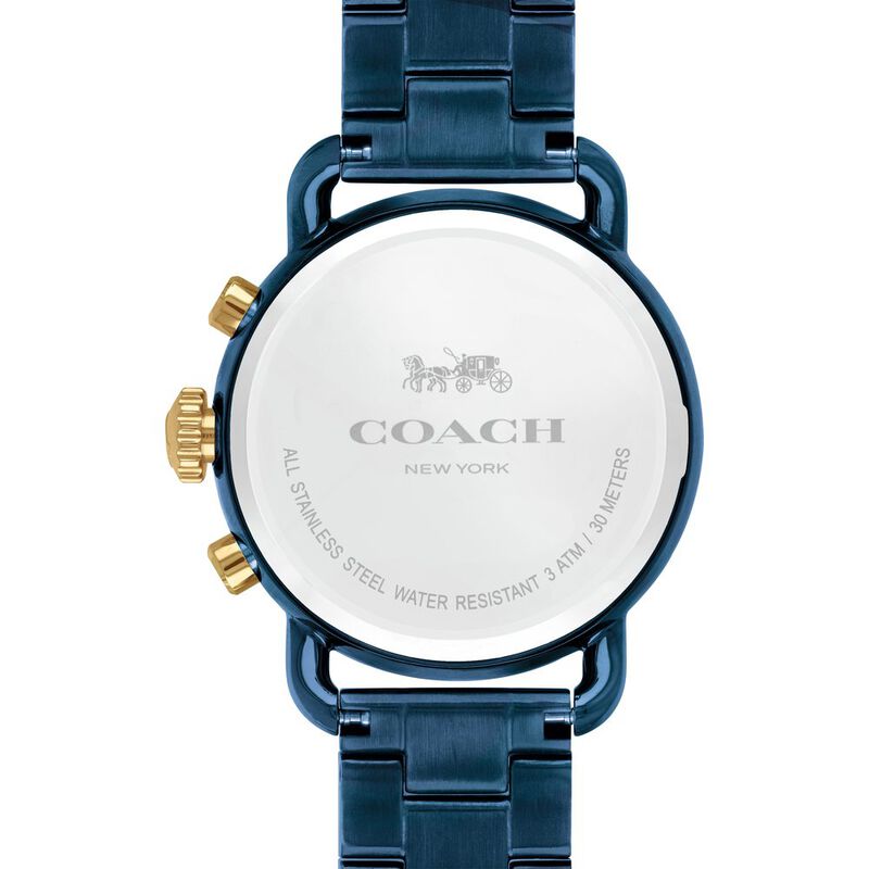 Buy Online Coach Quartz Multifunction Blue Dial Watch for Women ...