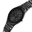 Buy Online Titan Edge Ceramic Slim Ceramic Strap Rich Black Dial Analog ...