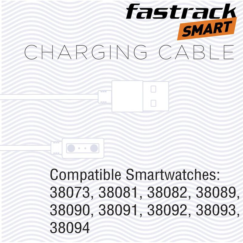Buy Online Fastrack Smartwatch Charging Cable 2PIN - acchr3808901 | Titan