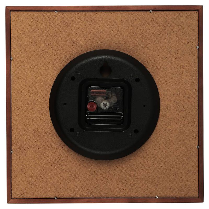 Buy Online Titan Black & Timber Wooden Wall Clock - w0090wa01 | Titan